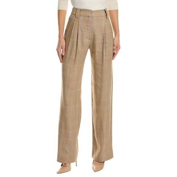 A.L.C. | Pants & Jumpsuits | Alc Fynn Linenblend Pant | Poshmark